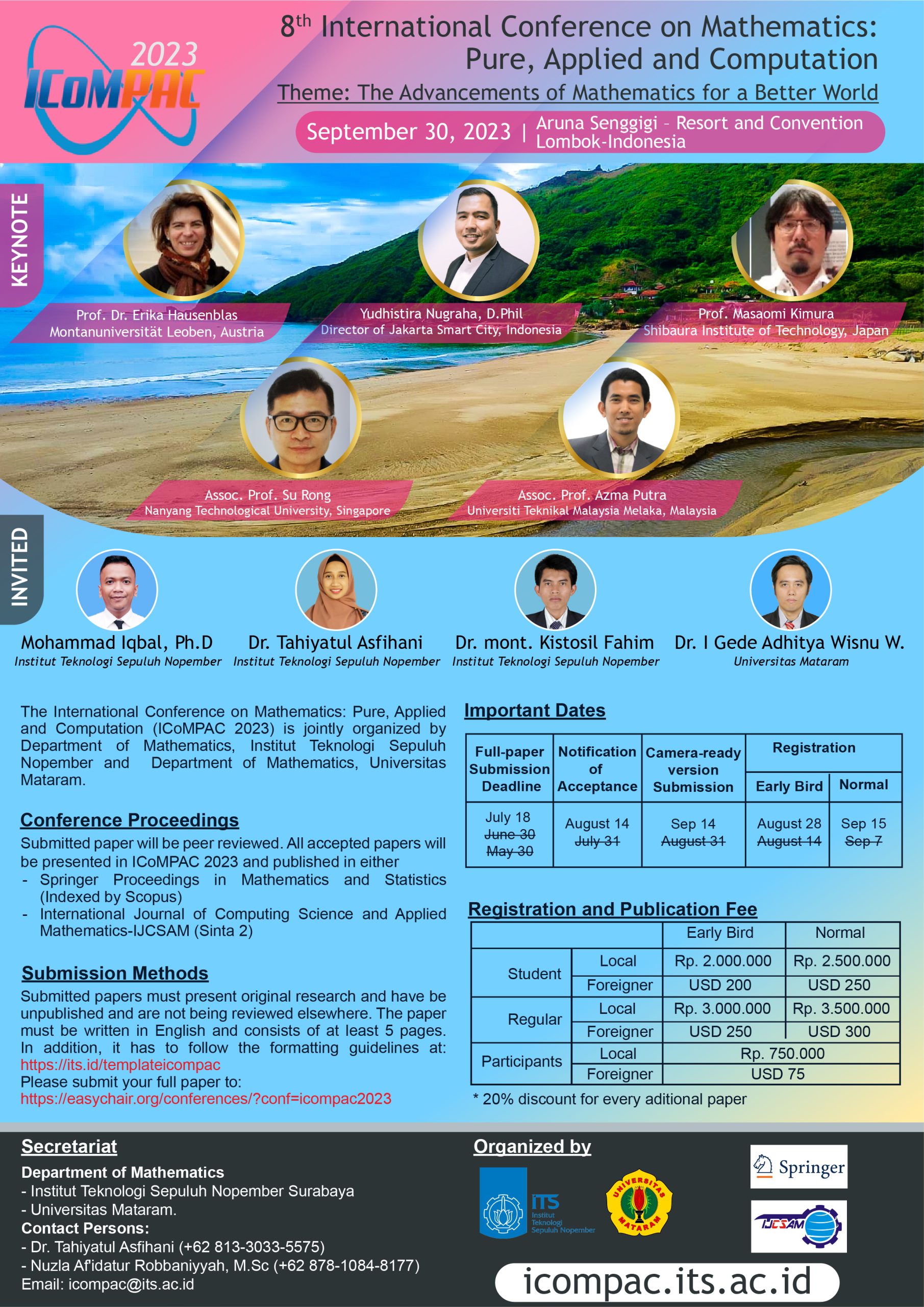 Home / ICOMPAC 2023 Home / ICOMPAC 2023